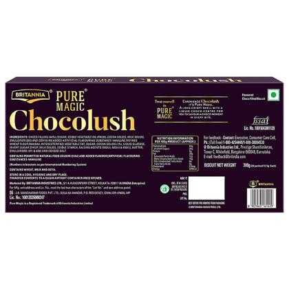 Britannia Pure Magic Chocolush Cream Biscuits 75 g | Basket Hunt