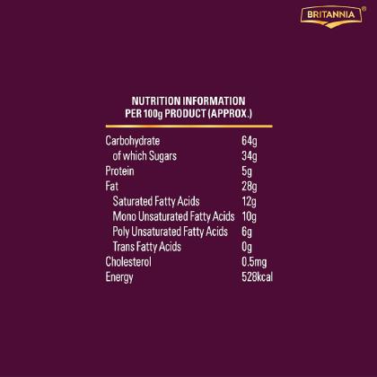 Britannia Pure Magic Chocolush Cream Biscuits 75 g | Basket Hunt