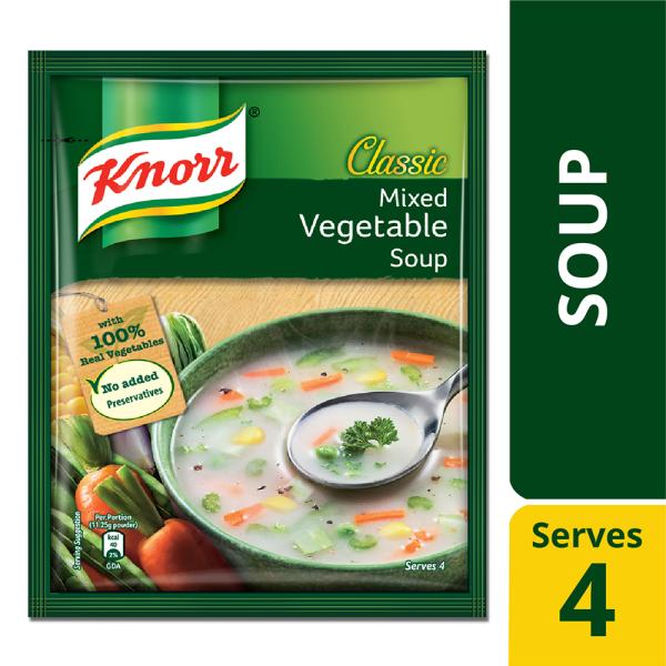Knorr Classic Mixed Vegetable Instant Soup 45 g | Basket Hunt