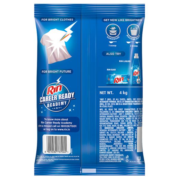 Rin Detergent Powder 4 kg | Basket Hunt
