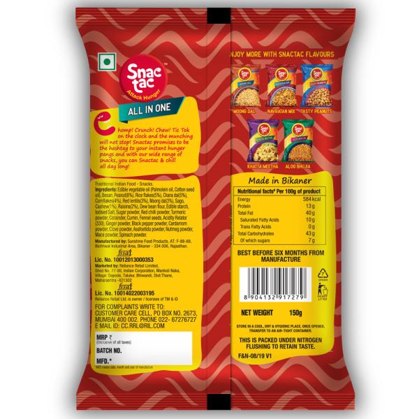 Snactac All In One 150 g | Basket Hunt