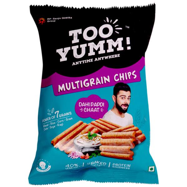Too Yumm Dahi Papdi Chaat Multigrain Chips 54 g | Basket Hunt