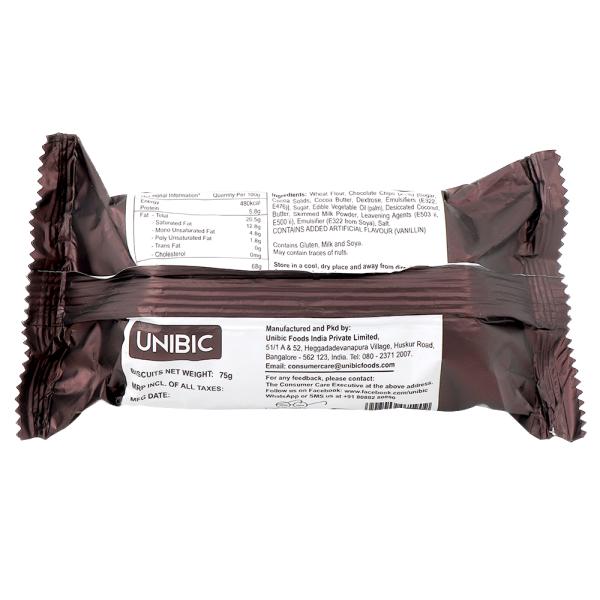 Unibic Choco Chip Cookies 75 g | Basket Hunt