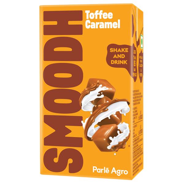 Parle Smoodh Toffee Caramel Milkshake 85 ml (Tetra Pak) | Basket Hunt